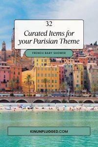 A sophisticated French themed baby shower: Ideas for success - Kin ...