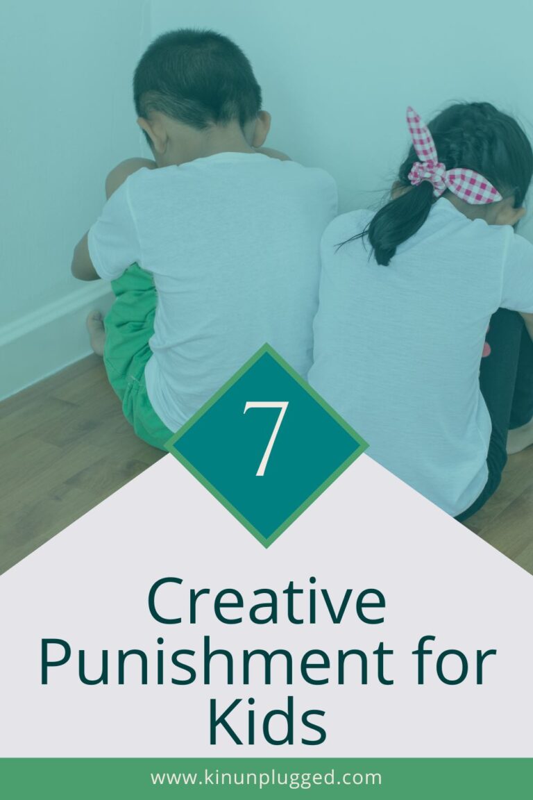 The 7 Most Effective Punishments for Kids - Kin Unplugged