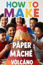 How to make a paper mache volcano - Kin Unplugged