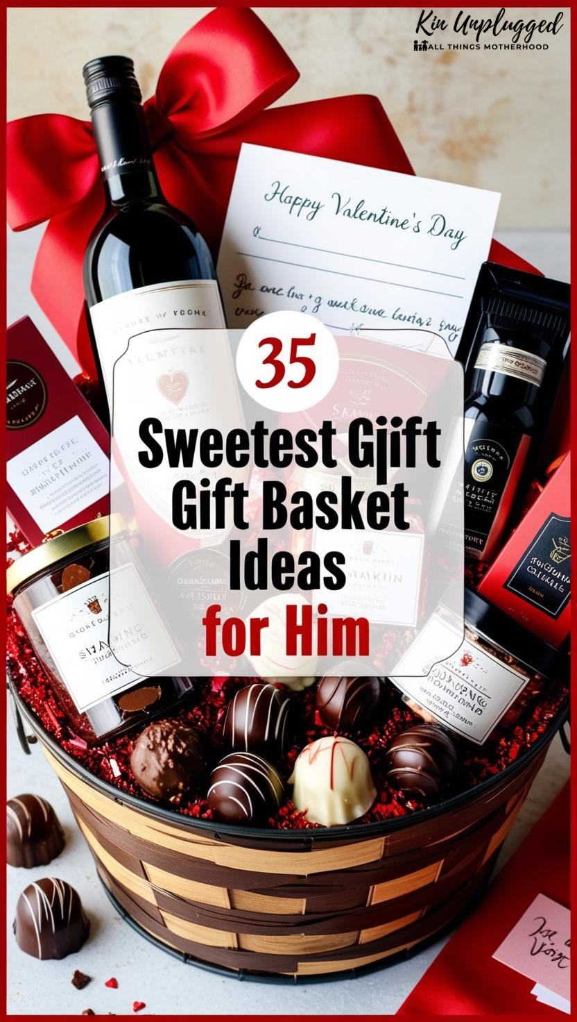 35 Sweetest Valentine's Day gift basket ideas - Kin Unplugged