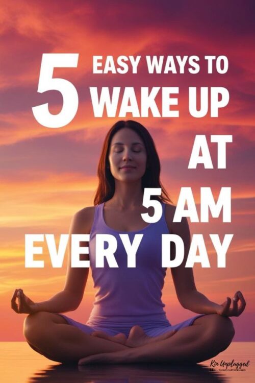 How to Wake Up Early Without Feeling Tired | 5 Out of the Box Tips