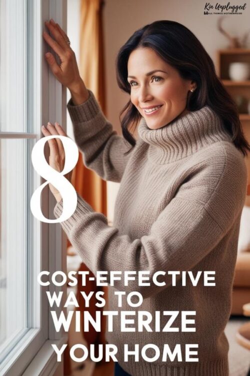 8 Cost-effective ways to Winterize your Home - Kin Unplugged