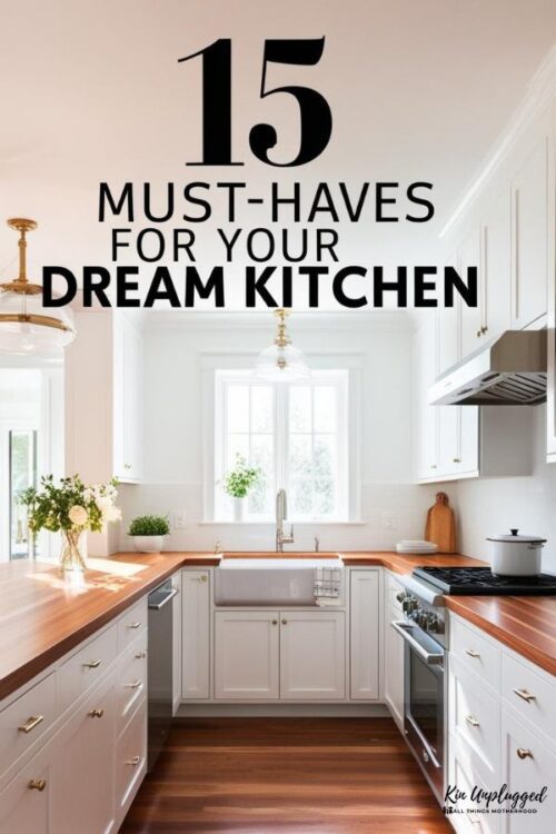 15 Coolest Dream kitchen must-haves for your renovation - Kin Unplugged