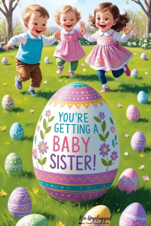 30 Cutest Easter baby Announcement Ideas - Kin Unplugged