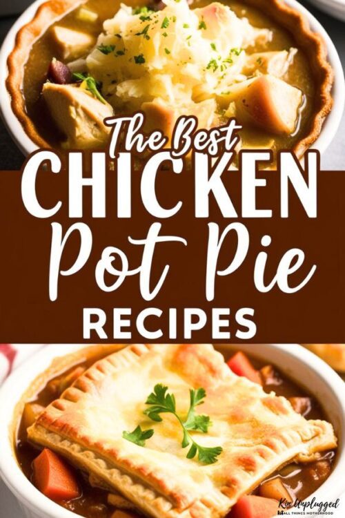 9 Sensational but Easy Chicken pot pie recipe options - Kin Unplugged