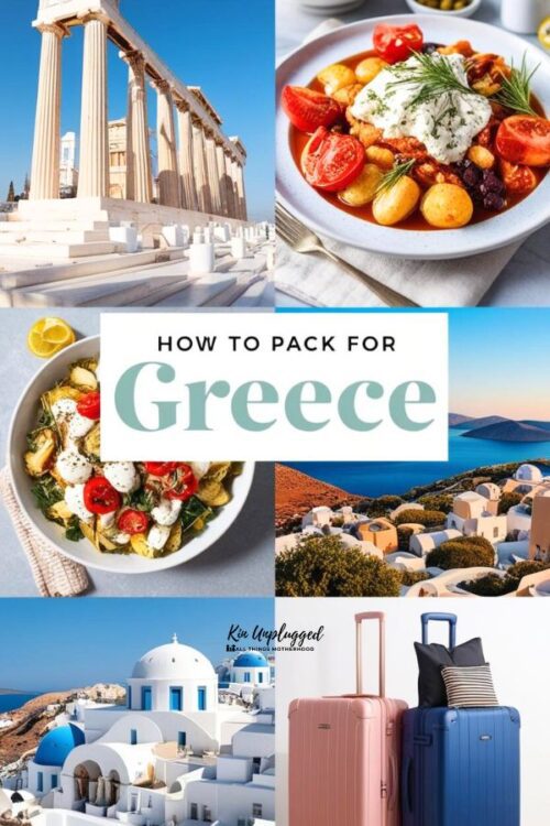 What to Pack for a Family Holiday in Greece: The Ultimate Checklist
