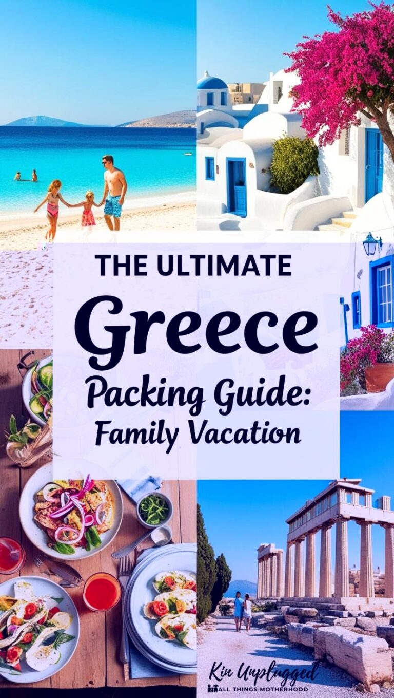 What to Pack for a Family Holiday in Greece: The Ultimate Checklist