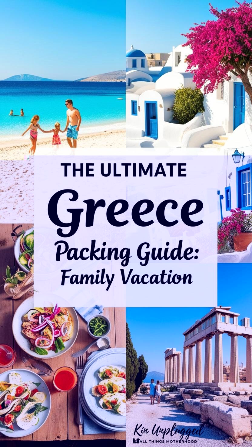 What to Pack for a Family Holiday in Greece: The Ultimate Checklist