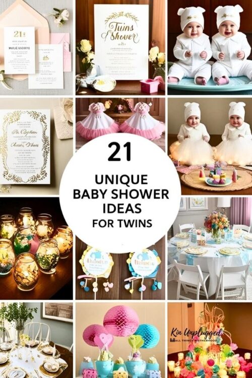 21 Twins Baby Shower Ideas that are adorably Perfect - Kin Unplugged