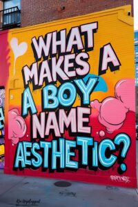 Aesthetic Boy Names (50+ Charming ideas) - Kin Unplugged