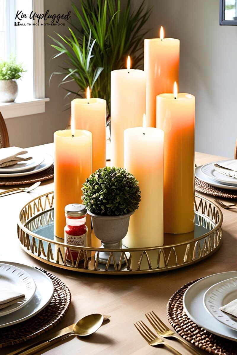 45 Kitchen table centrepiece ideas for Busy moms - Kin Unplugged
