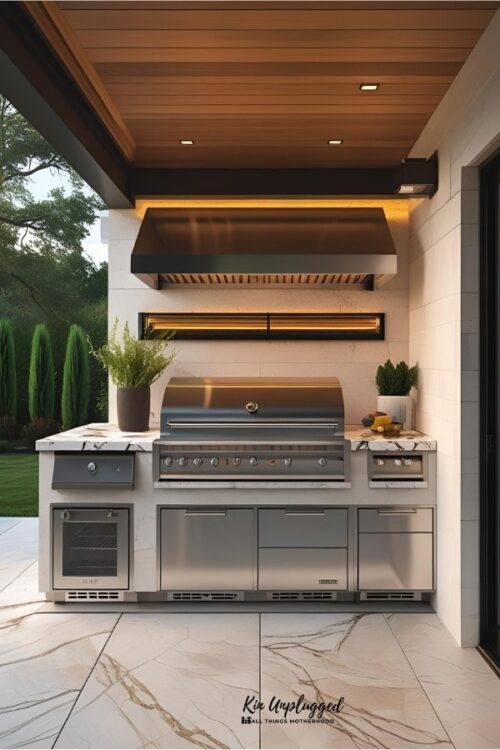 7 Outdoor Kitchen Designs for Real Families - Kin Unplugged