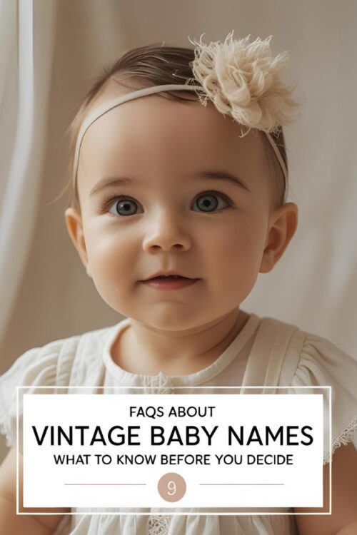 Vintage Baby names that feel straight out of a storybook - Kin Unplugged