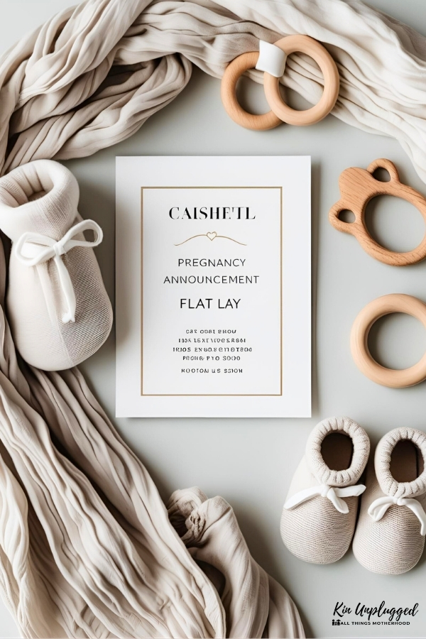 Classy Pregnancy announcement ideas for elegant, timeless reveals - Kin ...