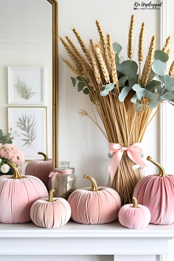 Pink Fall Decor | How to make it Seasonal, Stylish and Stand out - Kin ...