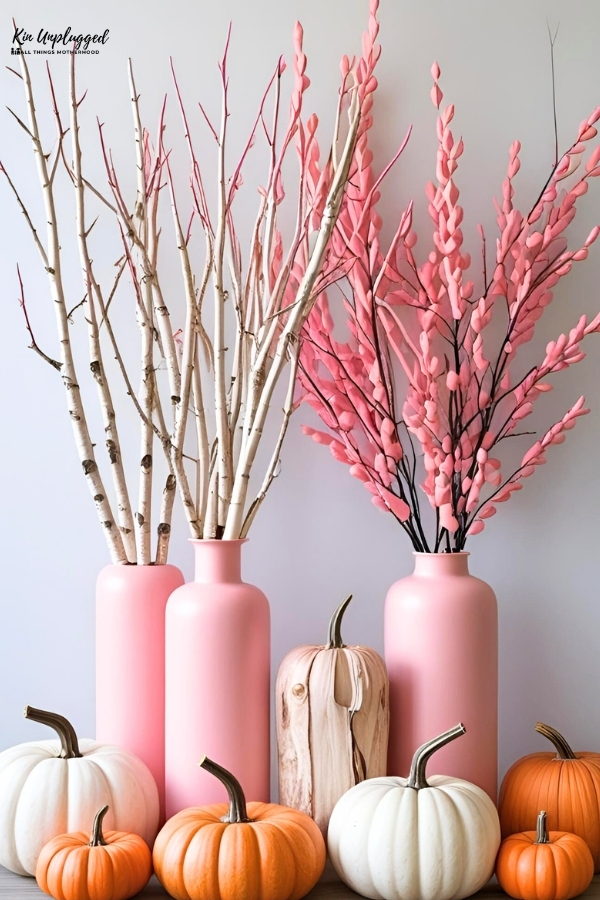 Pink Fall Decor | How to make it Seasonal, Stylish and Stand out - Kin ...