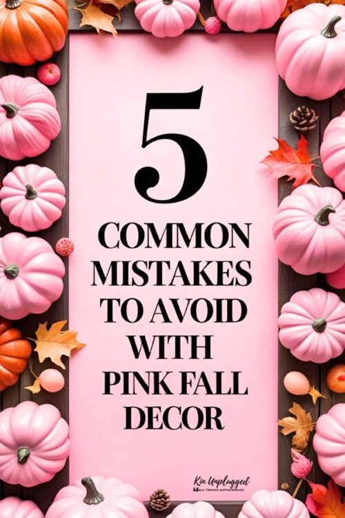 Pink Fall Decor | How to make it Seasonal, Stylish and Stand out - Kin ...