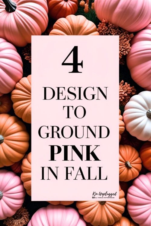 Pink Fall Decor | How to make it Seasonal, Stylish and Stand out - Kin ...