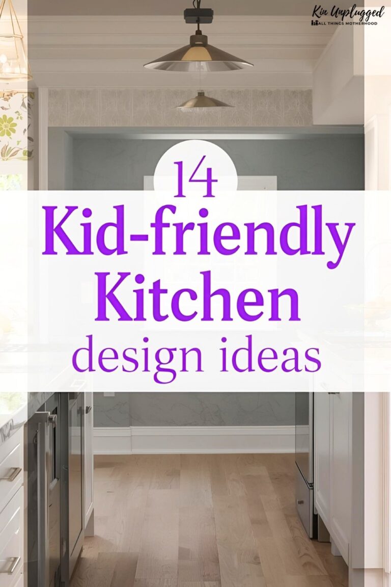 14 Kid-Friendly Kitchen Design Ideas That Still Look Chic | Durable and ...