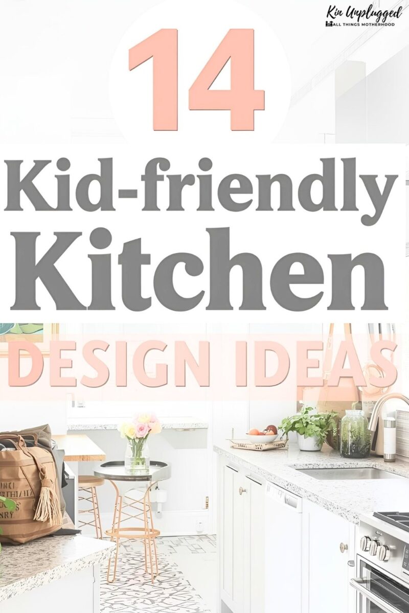 14 Kid-Friendly Kitchen Design Ideas That Still Look Chic | Durable and ...
