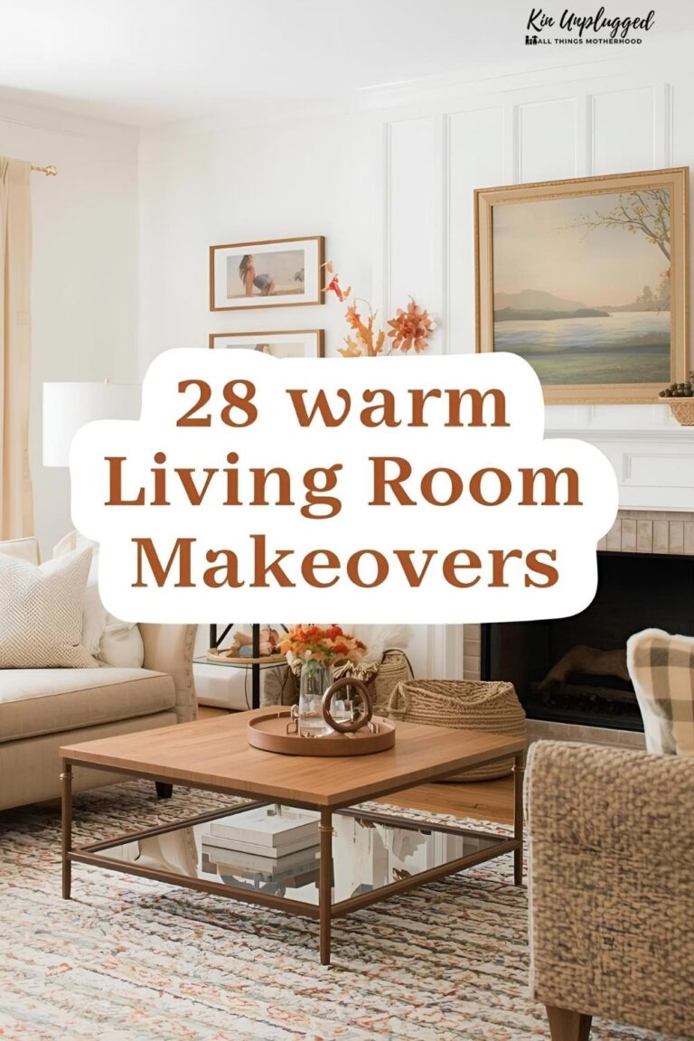 28 Fall Living Room Makeovers That Feel Warm and Modern - Kin Unplugged