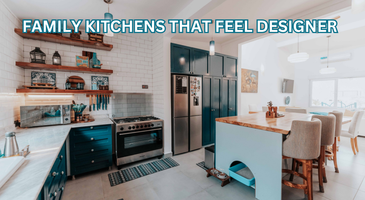 14 Kid-Friendly Kitchen Design Ideas That Still Look Chic | Durable and ...