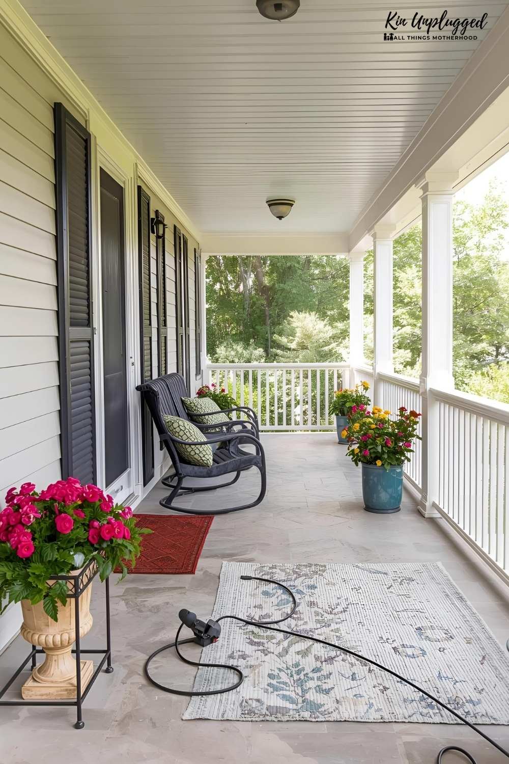 23 Front Porch Makeovers: Budget, Small and Modern Ideas - Kin Unplugged