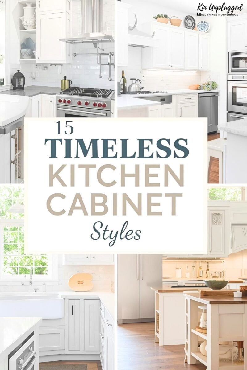 15 Kitchen Cabinet Styles that won’t date in 5 years - Kin Unplugged