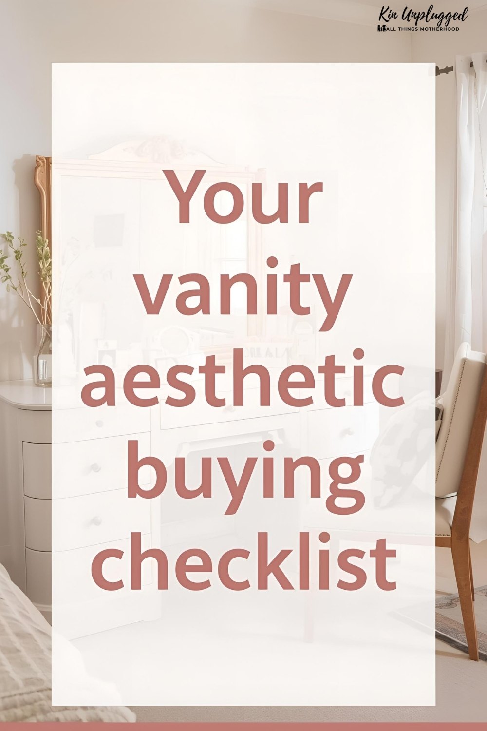 Vanity Aesthetic: 40+ Stylish Makeup Vanity Ideas - Kin Unplugged
