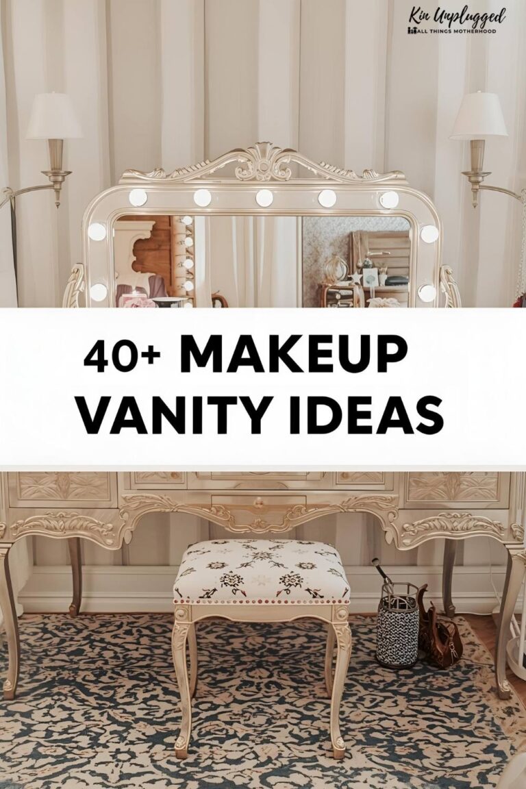Vanity Aesthetic: 40+ Stylish Makeup Vanity Ideas - Kin Unplugged
