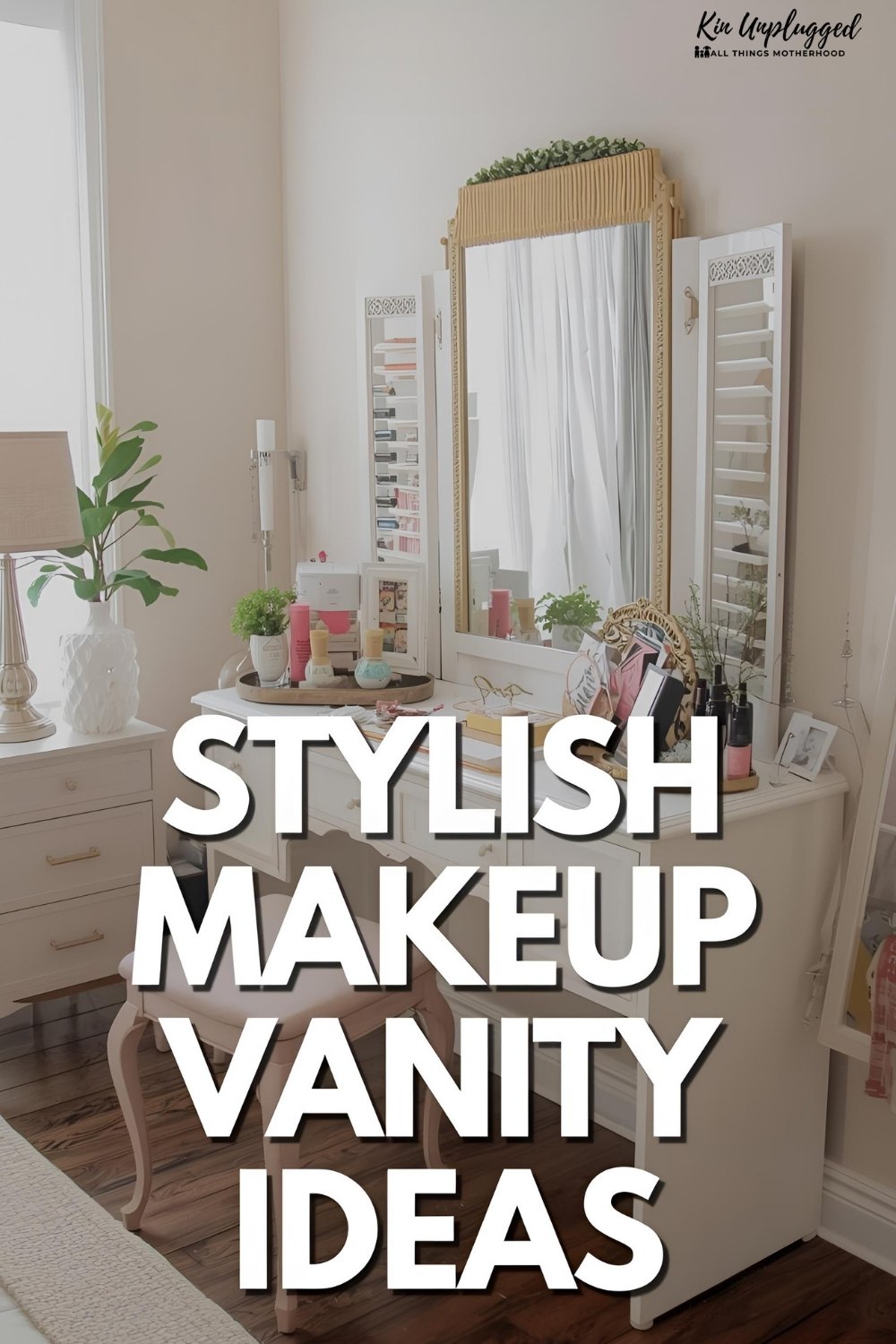 Vanity Aesthetic: 40+ Stylish Makeup Vanity Ideas - Kin Unplugged
