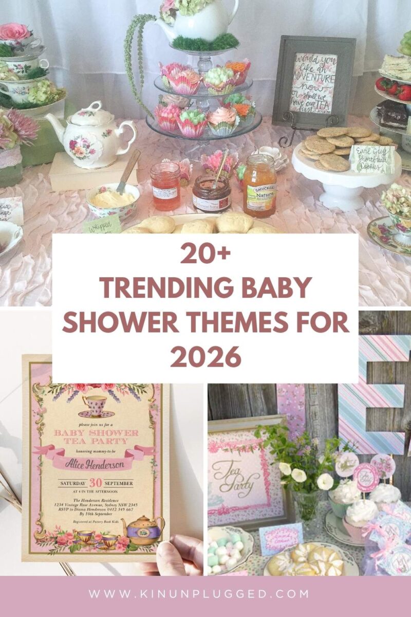 Trending Baby shower Themes for 2026 - Kin Unplugged