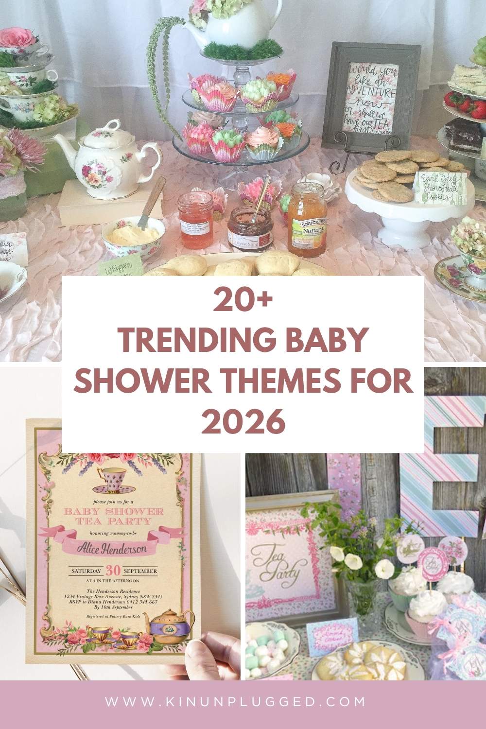 Trending Baby shower Themes for 2026 - Kin Unplugged