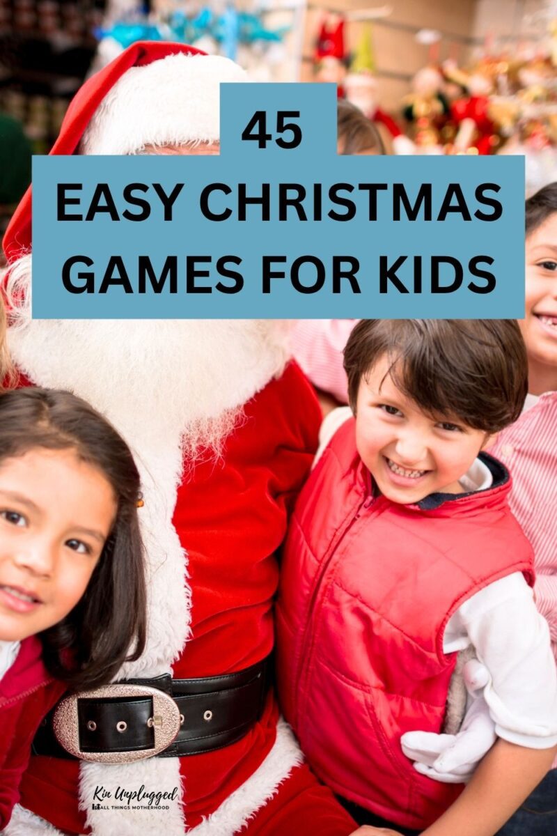 45 Best Christmas Games for Kids (Easy, no prep and classroom friendly ...