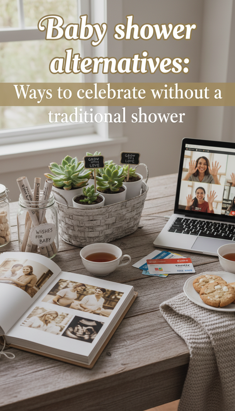 Baby shower alternatives: Ways to celebrate without a traditional ...