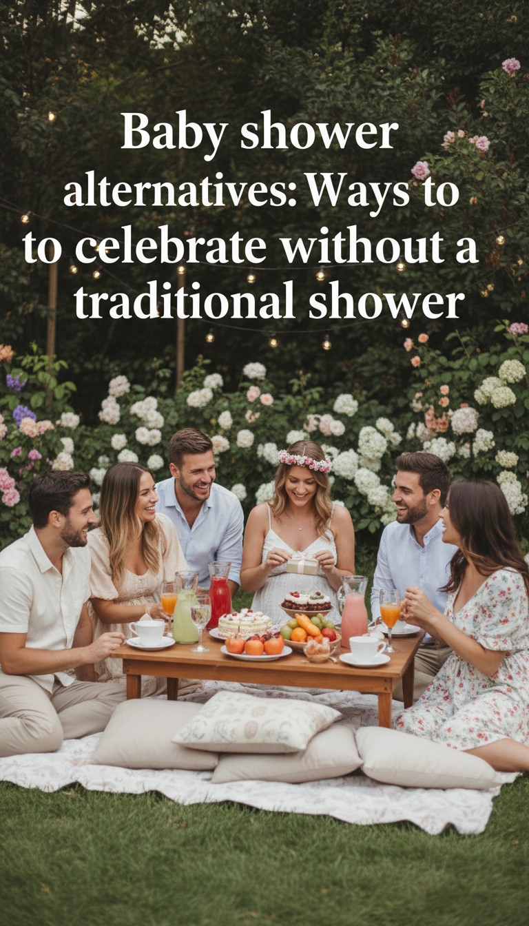 Baby shower alternatives: Ways to celebrate without a traditional ...