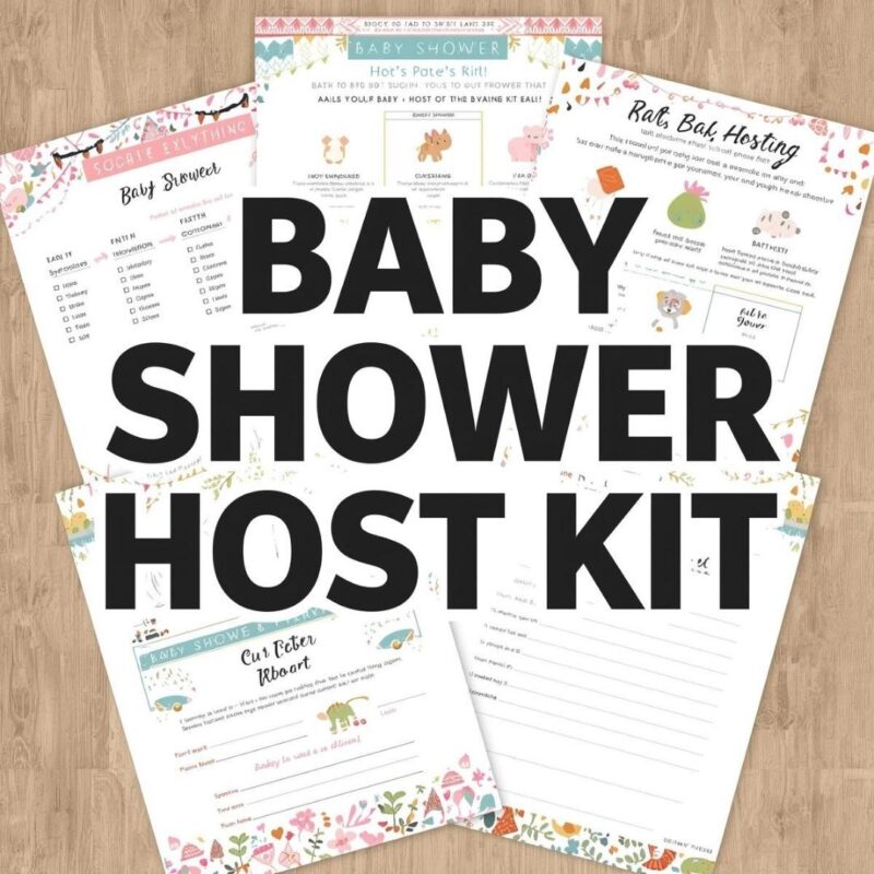 How to throw the Cheapest and Prettiest Baby Shower - Kin Unplugged