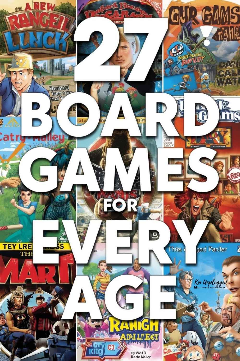 27 Board Games for Kids of every age (Fast to learn, family night ...