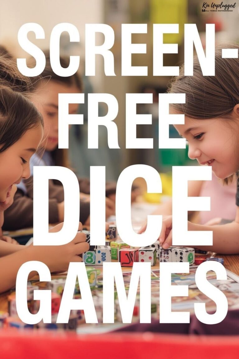 The Best Dice Games for Kids (easy, fast and fun) - Kin Unplugged