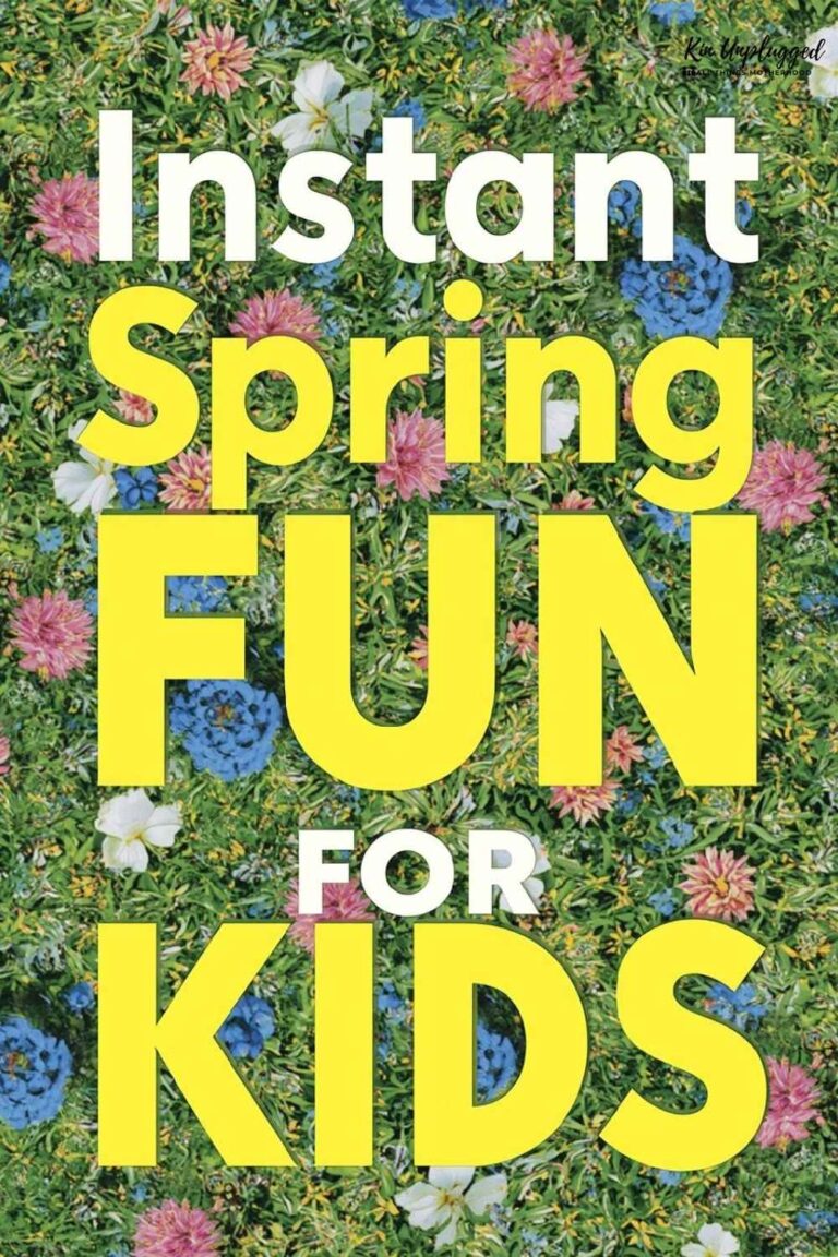33 Spring Games for Kids That Feel Like Sunshine - Kin Unplugged