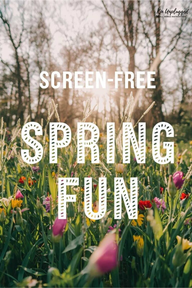 33 Spring Games for Kids That Feel Like Sunshine - Kin Unplugged