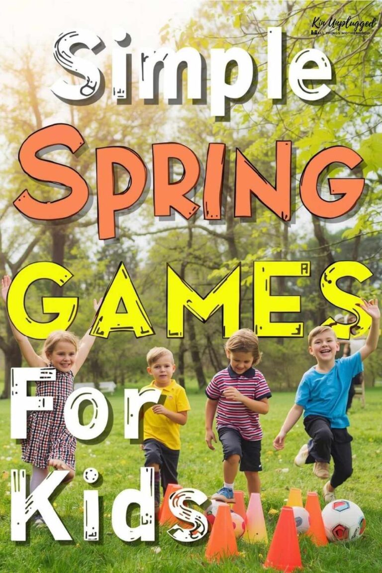 33 Spring Games for Kids That Feel Like Sunshine - Kin Unplugged