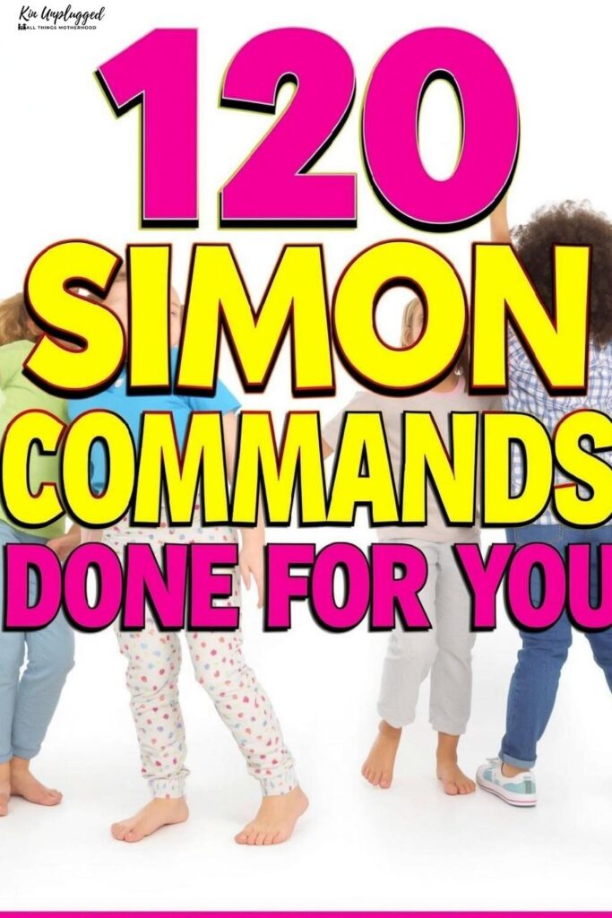 Fun and Educational Simon Says Commands: 120 Ideas that build Listening ...