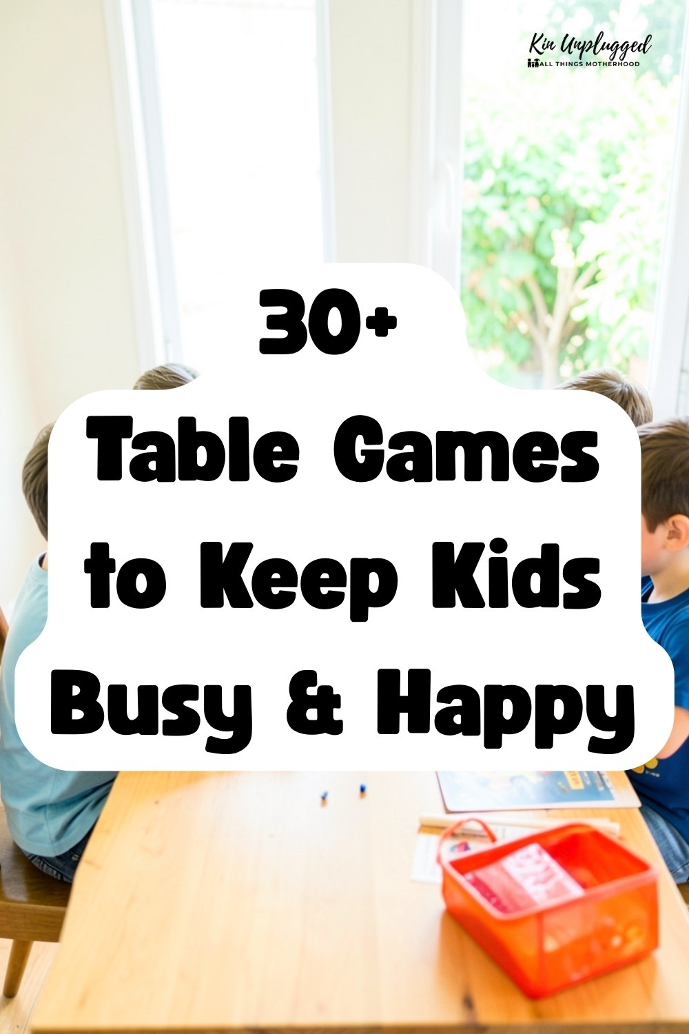 Table games for Kids: 30+ Easy ideas work (Ages 2–12) - Kin Unplugged