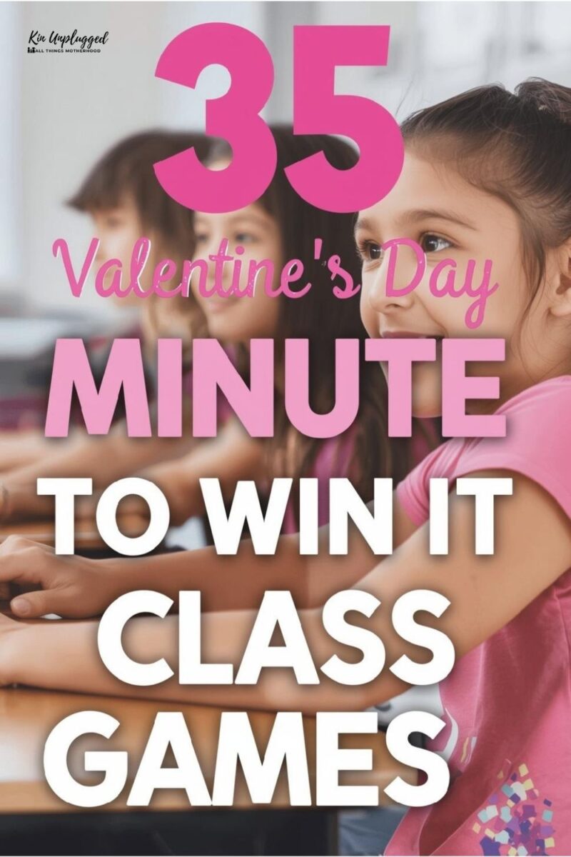 35 Valentine’s Day Minute to Win It Classroom Games (fast, low-prep ...