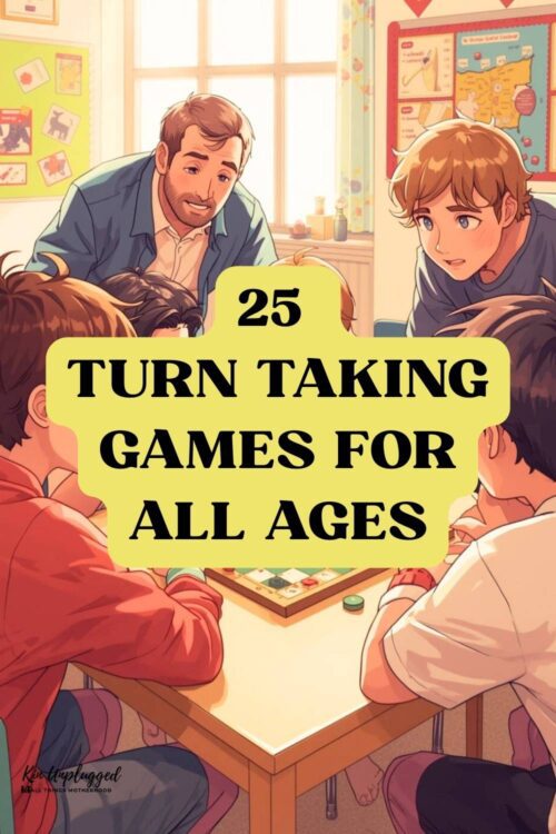 25 Simple Turn Taking Games for Toddlers, Preschoolers and Big Kids