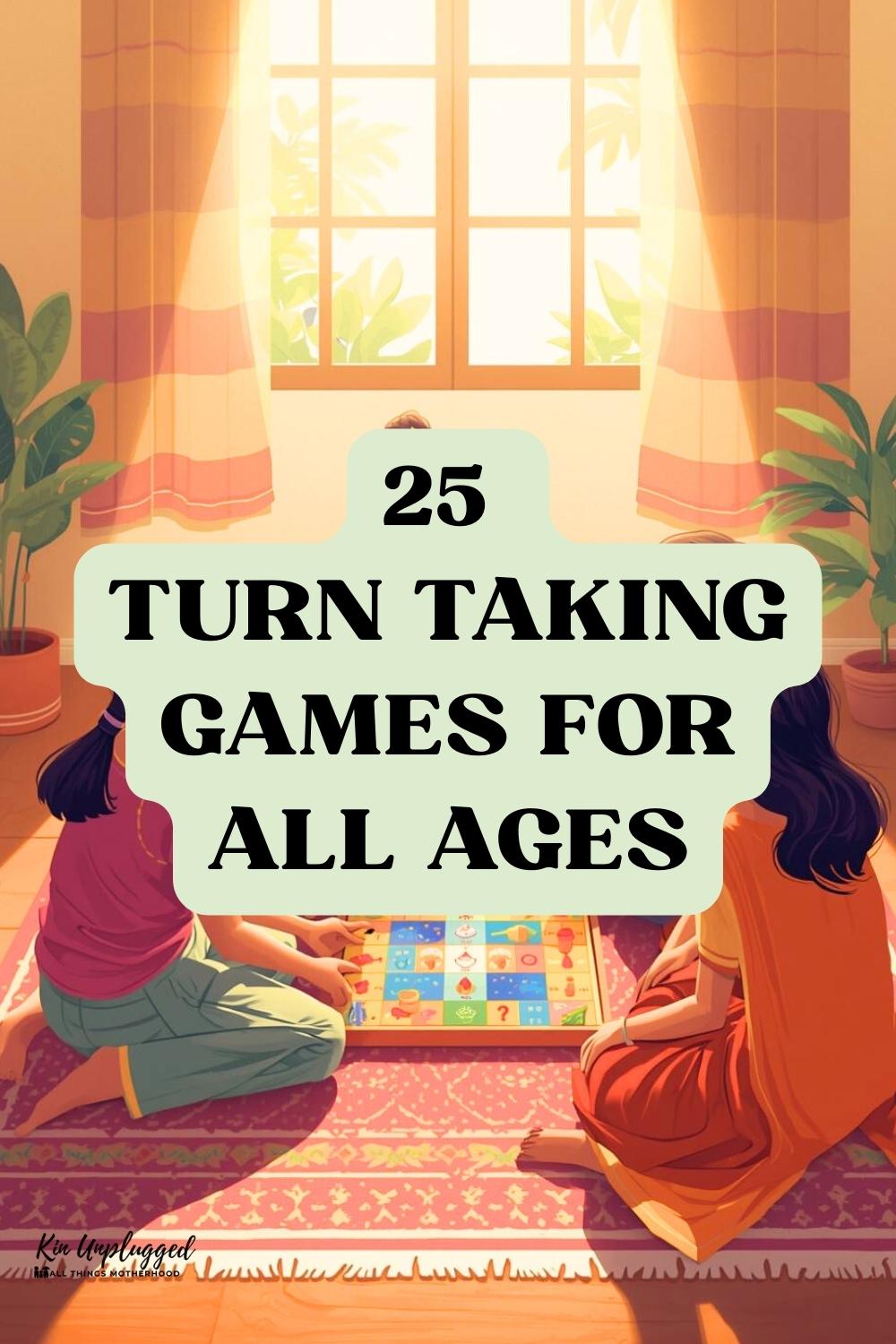 25 Simple Turn Taking Games for Toddlers, Preschoolers and Big Kids