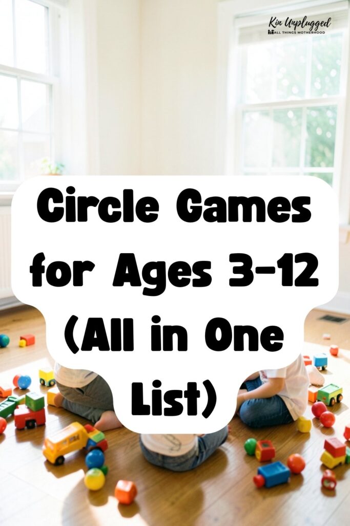 Circle Games for Kids: 35 Unique ideas to get everyone moving (ages 3 ...