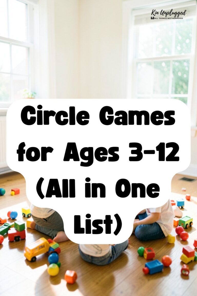 Circle Games for Kids: 35 Unique ideas to get everyone moving (ages 3 ...