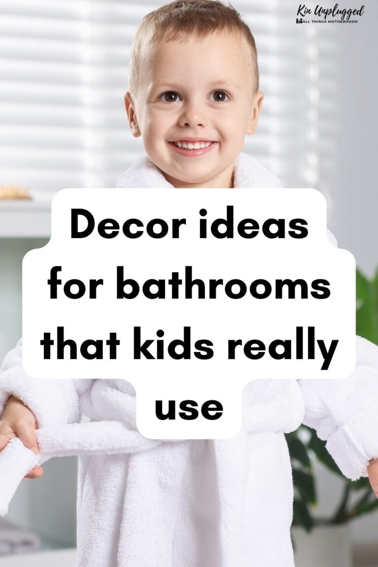 Bathroom Decor Ideas for Different Family Styles - Kin Unplugged